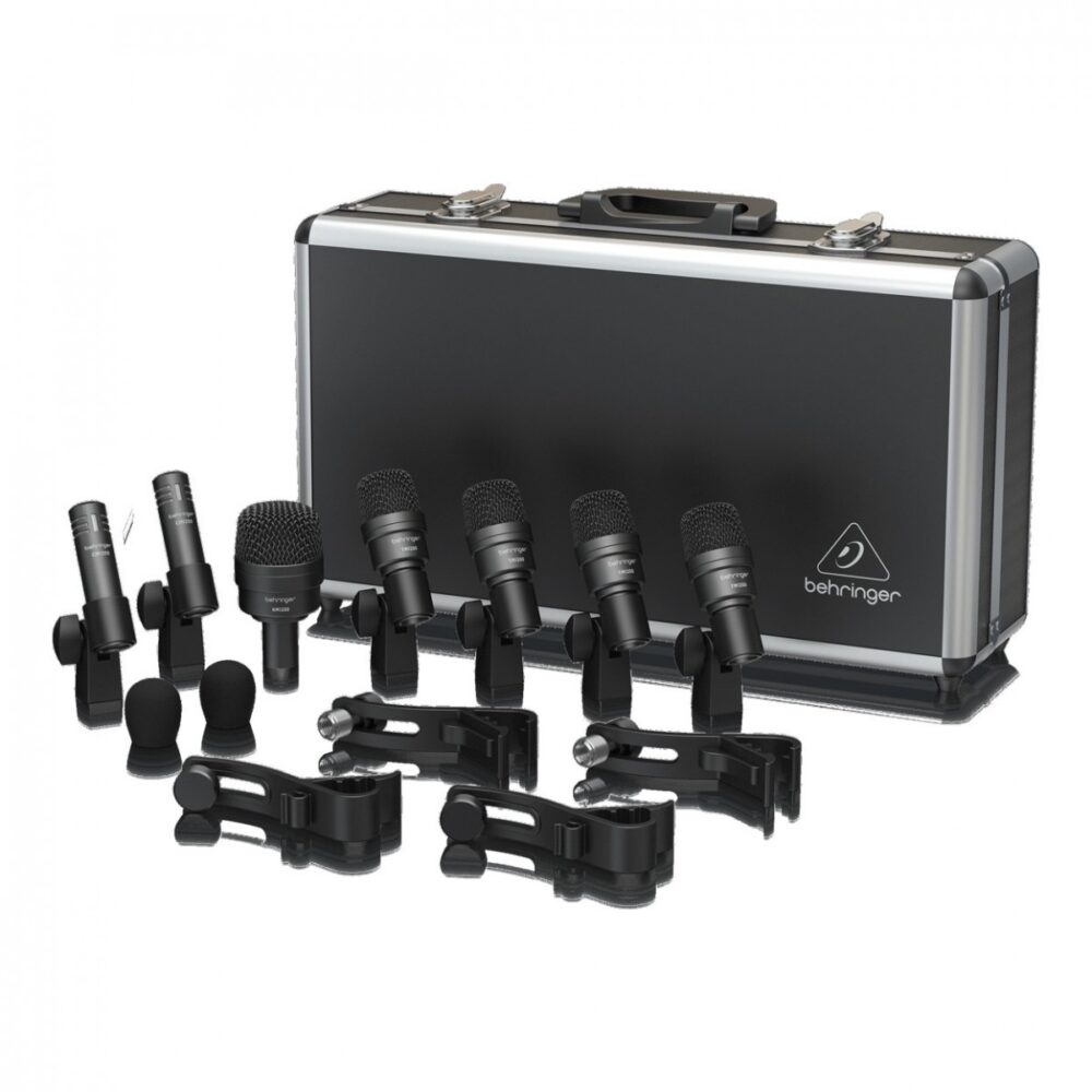 Set de Microfonos Para Bateria 7 Behringer BC1200 - Music Solfeando